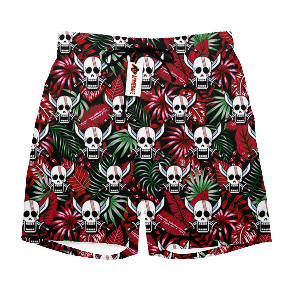Shanks Symbol Board Shorts Custom One Piece - AnimeBape