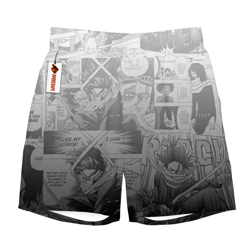 Shota Aizawa Board Shorts Pants Manga Style My Hero Academia - AnimeBape