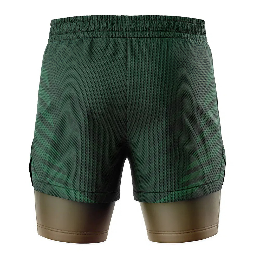 Survey Corps Attack on Titan Compression Workout Training Shorts (2-in ...
