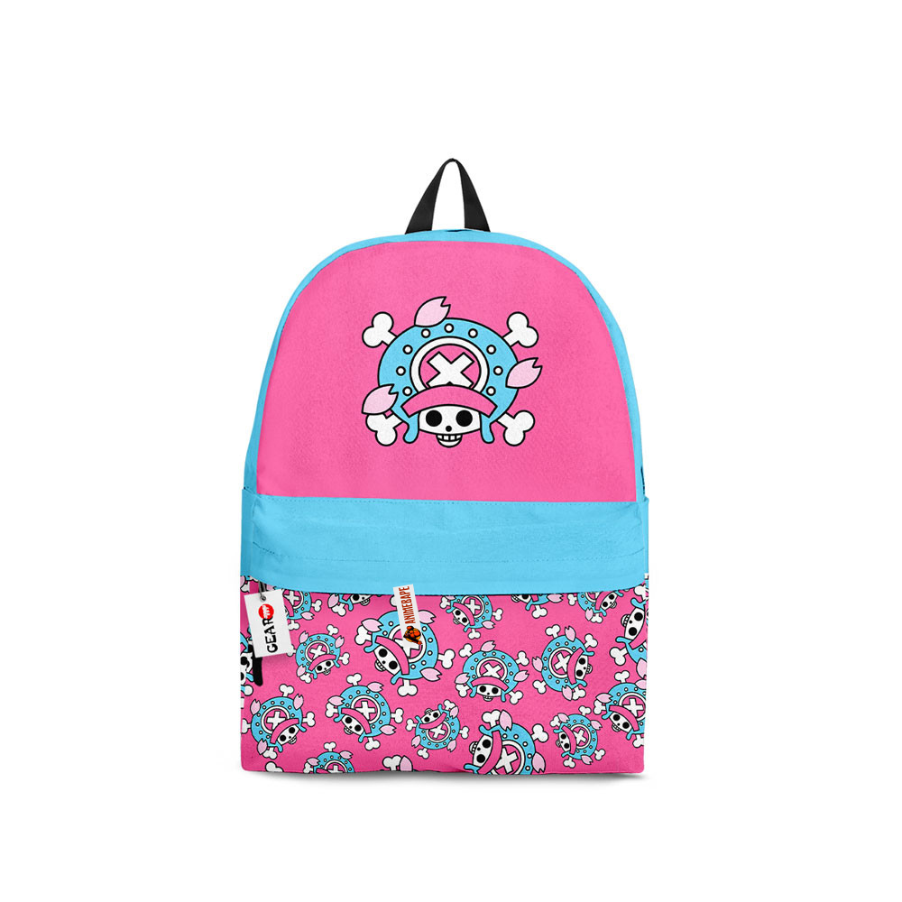 Kids School Backpack Tony Tony Chopper Symbol School Bag One Piece ...
