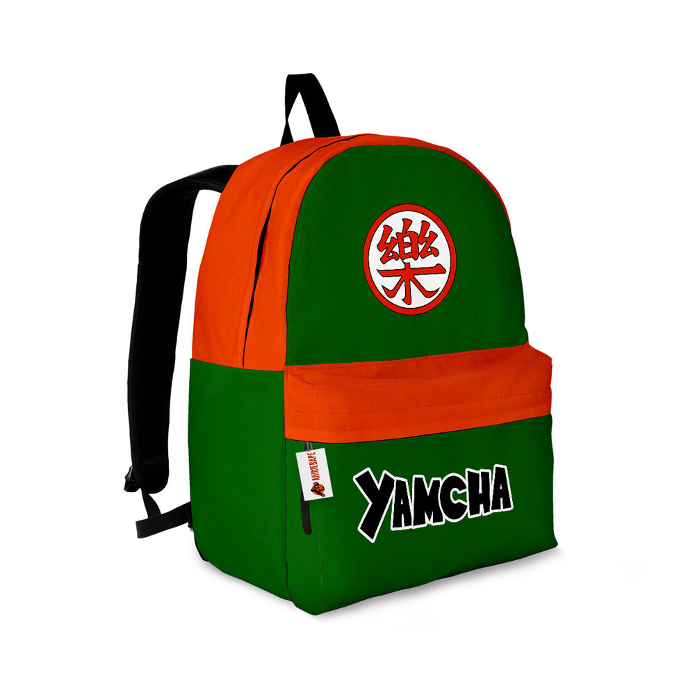 Kids School Backpack Yamcha Symbol School Bag Dragon Ball Z - AnimeBape