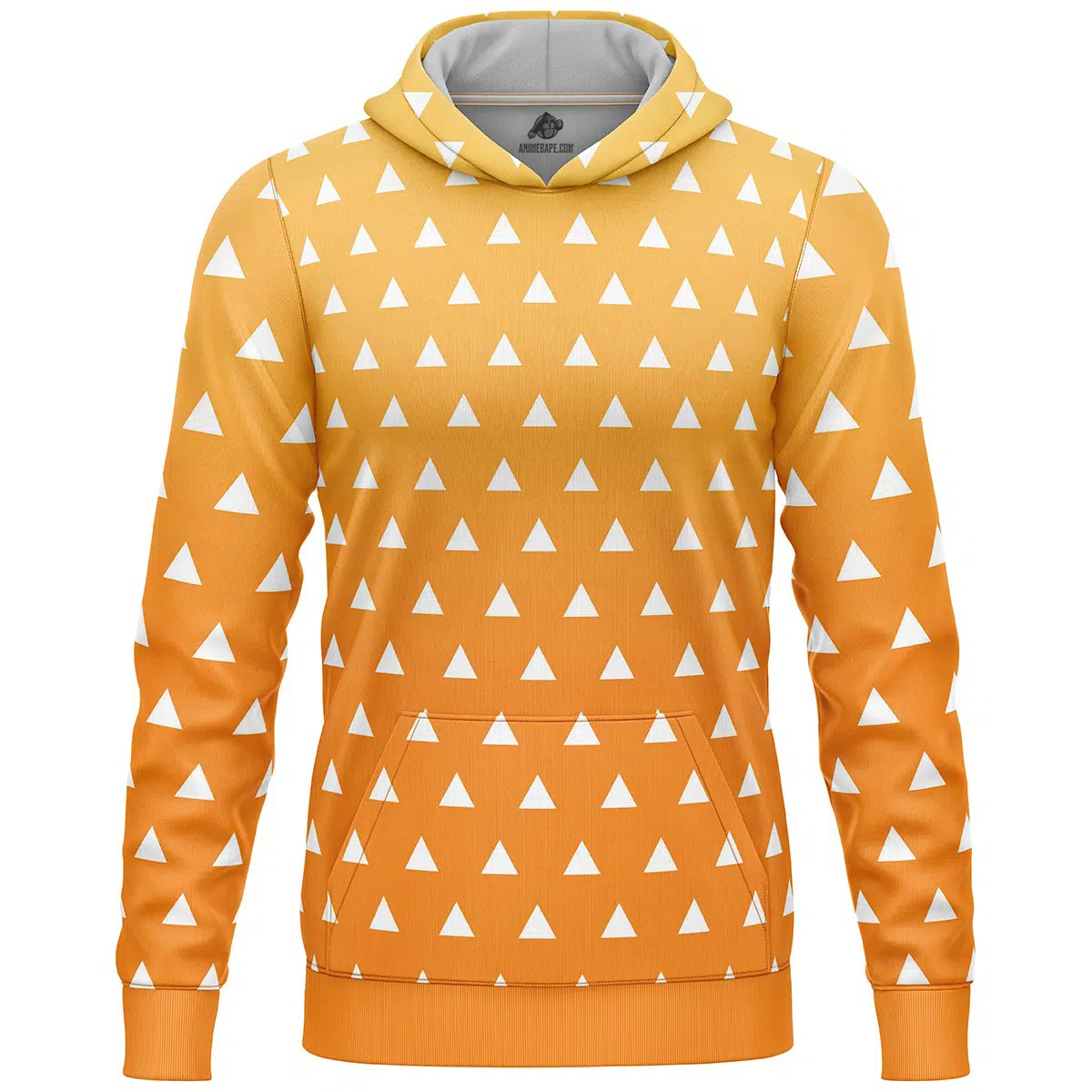 Zenitsu Agatsuma Demon Slayer Lightweight Hoodie - AnimeBape