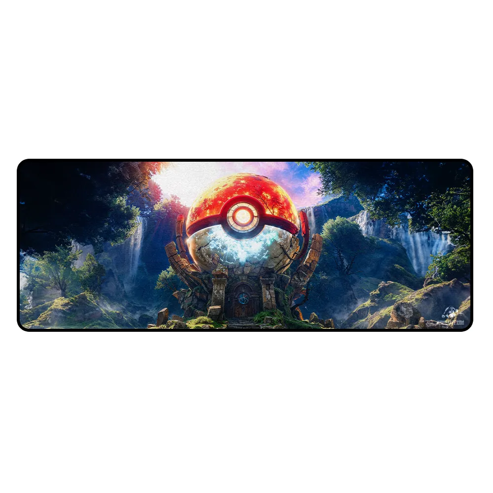 Pokeball Pokemon Desk Mat - AnimeBape