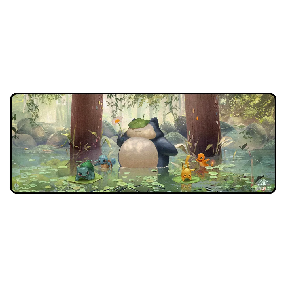 Snorlax Pokemon Desk Mat - AnimeBape