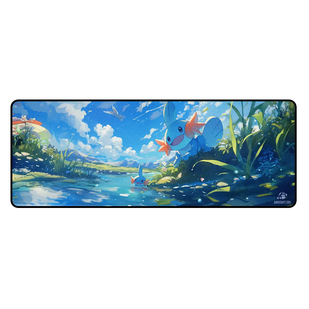 Mudkip Pokemon Desk Mat - AnimeBape