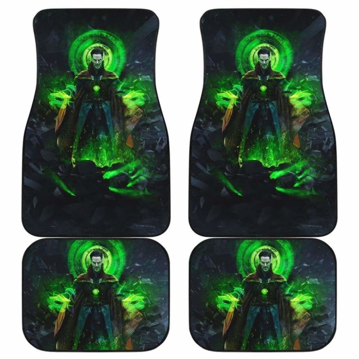 Marvel Car Floor Mats Marvel Cool Doctor Strange Fighting Mode Car Mats ...