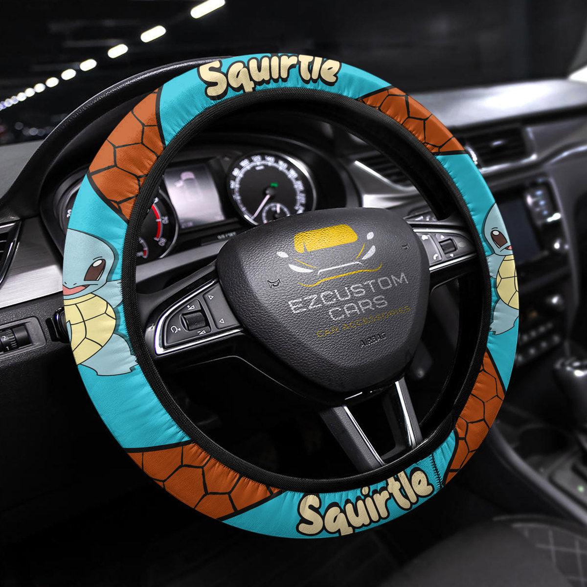 Pokemon Steering Wheel Cover Pokemon Squirtle Name And Driving Wheel ...