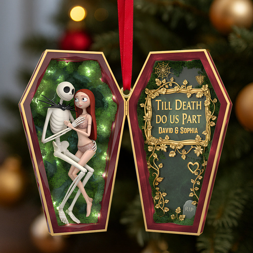Till Death Do Us Part The Nightmare Before Gift for Couples Custom Name ...