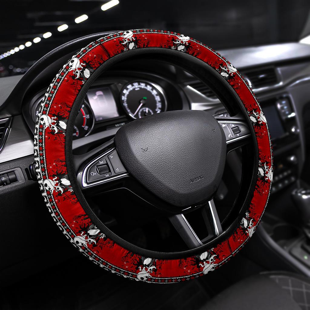 The Nightmare Before Christmas Steering Wheel Cover Jack Skellington ...