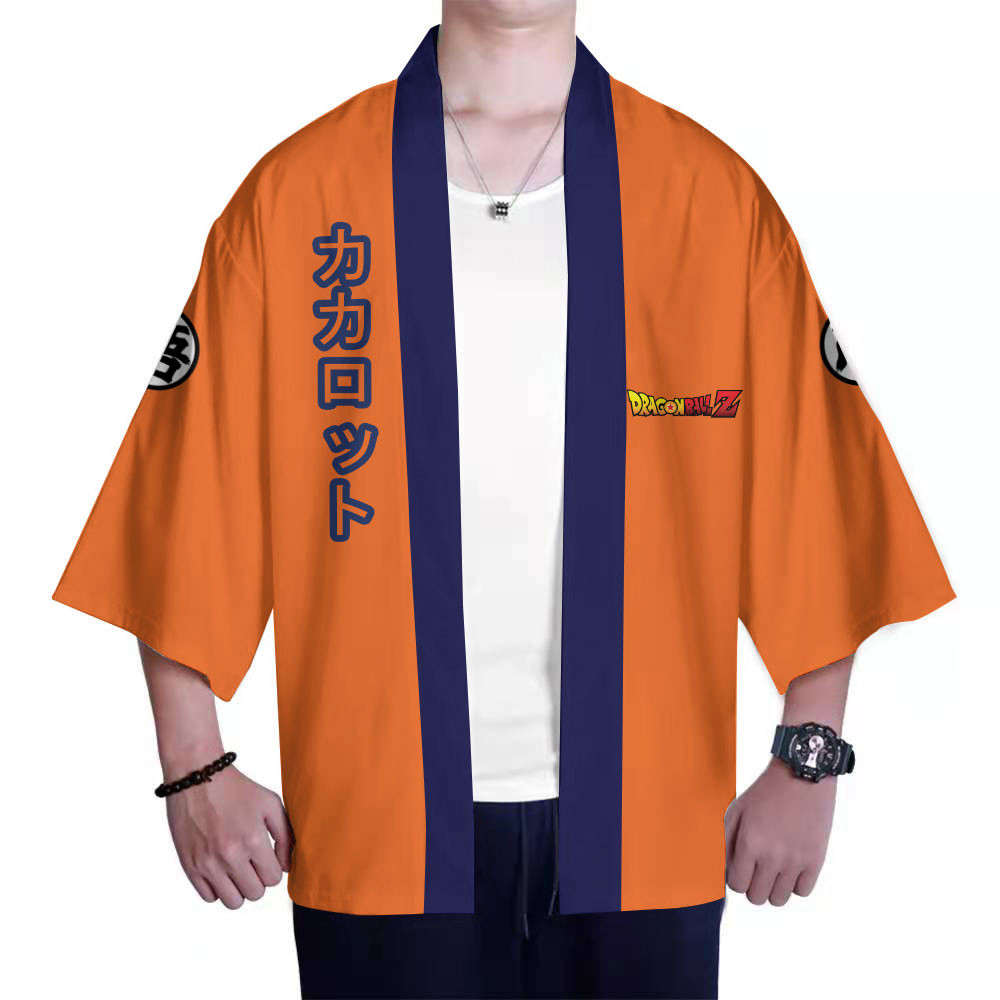 Dragon Ball Goku Symbol Haori Kimono - AnimeBape