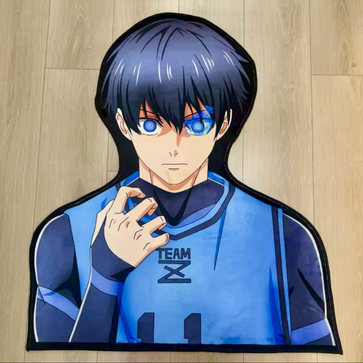 Yoichi Isagi Blue Lock Custom Shaped Rug - AnimeBape