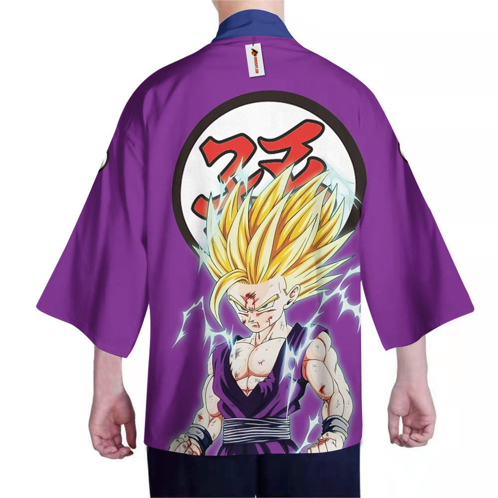Dragon Ball Z Gohan Super Saiyan Haori Kimono - AnimeBape