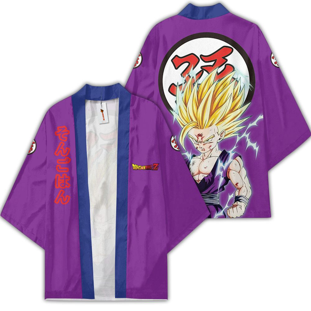 Dragon Ball Z Gohan Super Saiyan Haori Kimono - AnimeBape