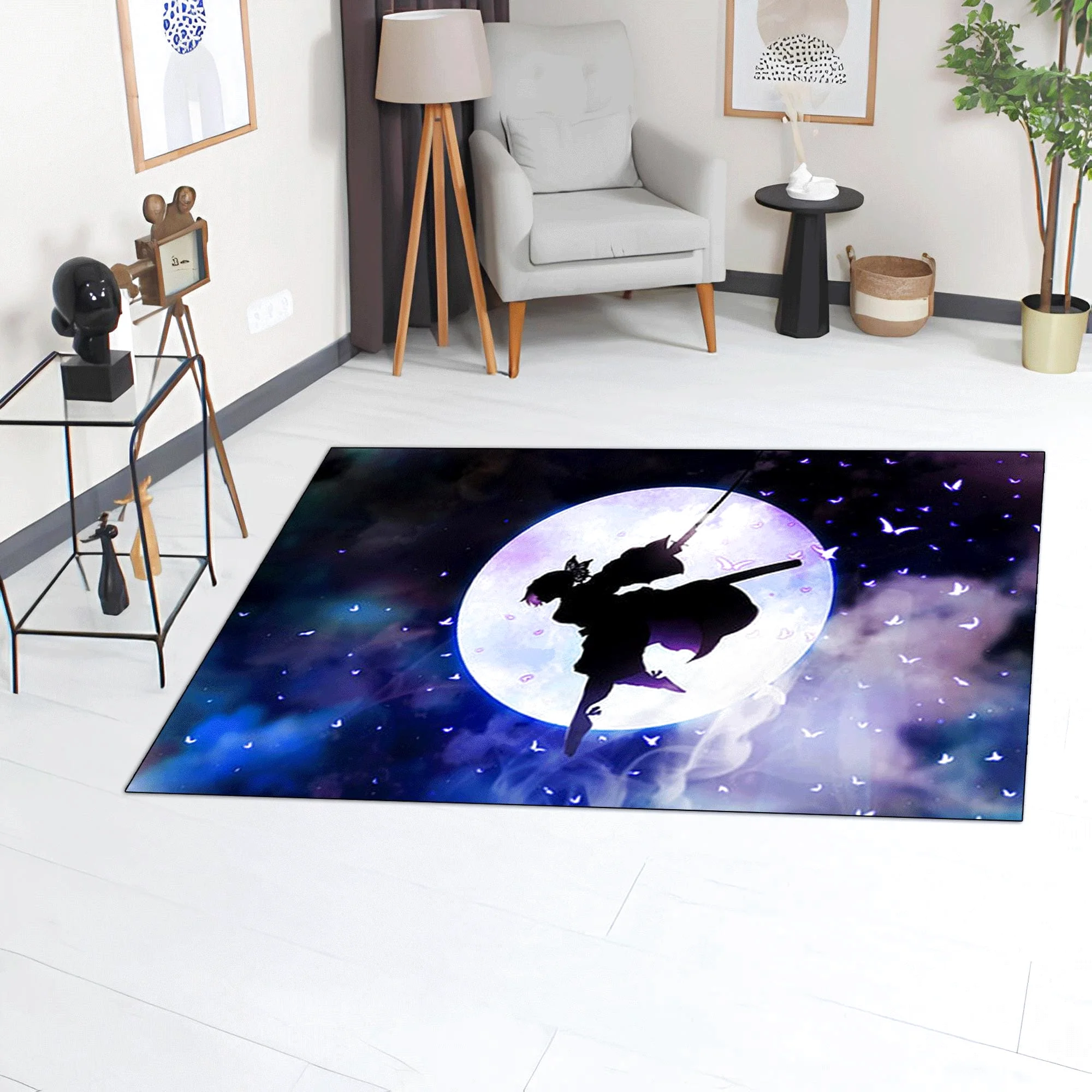 Inosuke Demon Slayer Rectangle Rug - AnimeBape